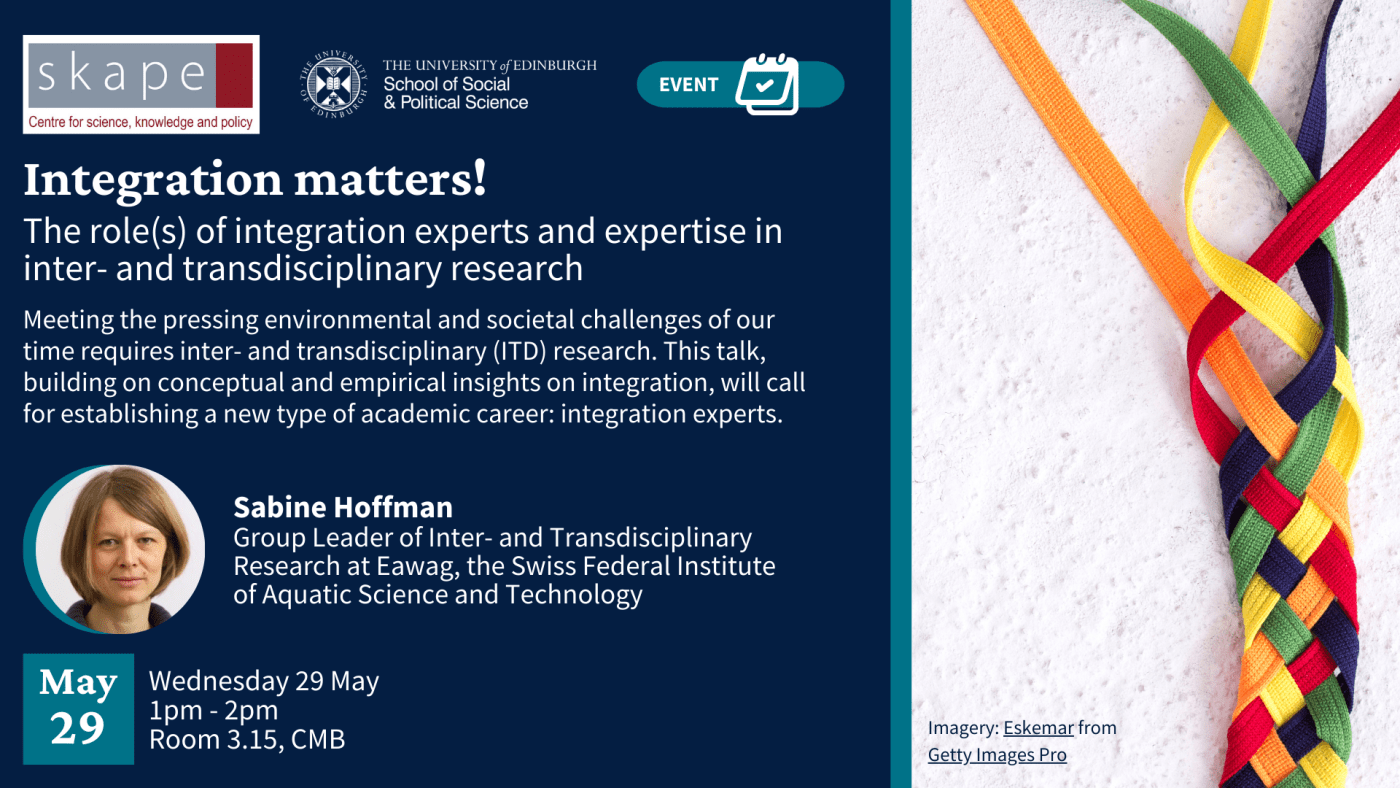 Integration matters! The role(s) of integration experts and expertise ...