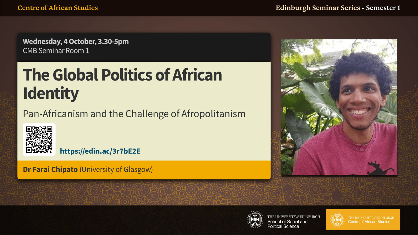 The Global Politics of African Identity: Pan-Africanism and the ...